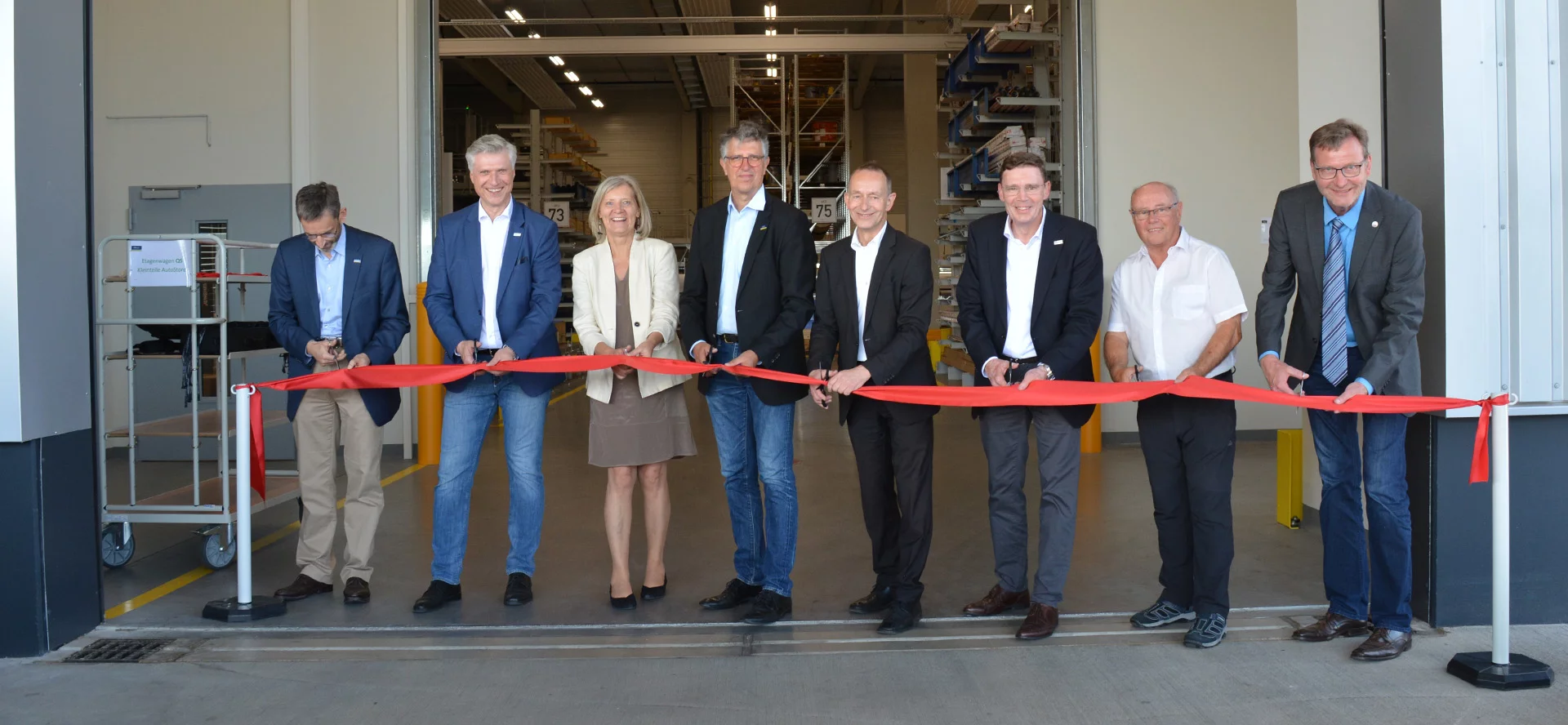Weiss Technik weiht neues Logistikzentrum ein