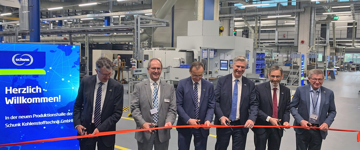 Schunk opens new production hall | Weiss Technik