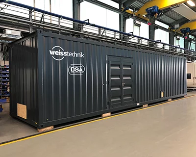 Testing batteries in a protected container | Weiss Technik NL