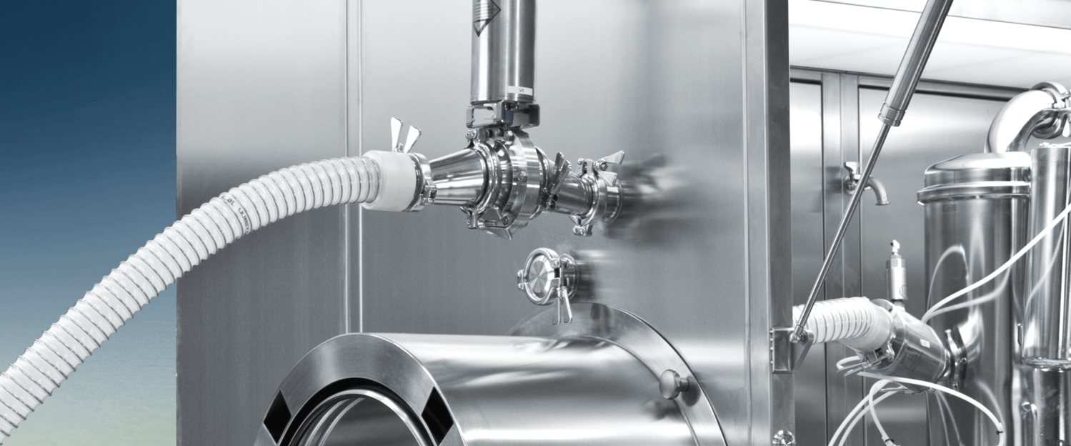 Container feeding under high containment conditions | Weiss Technik UK